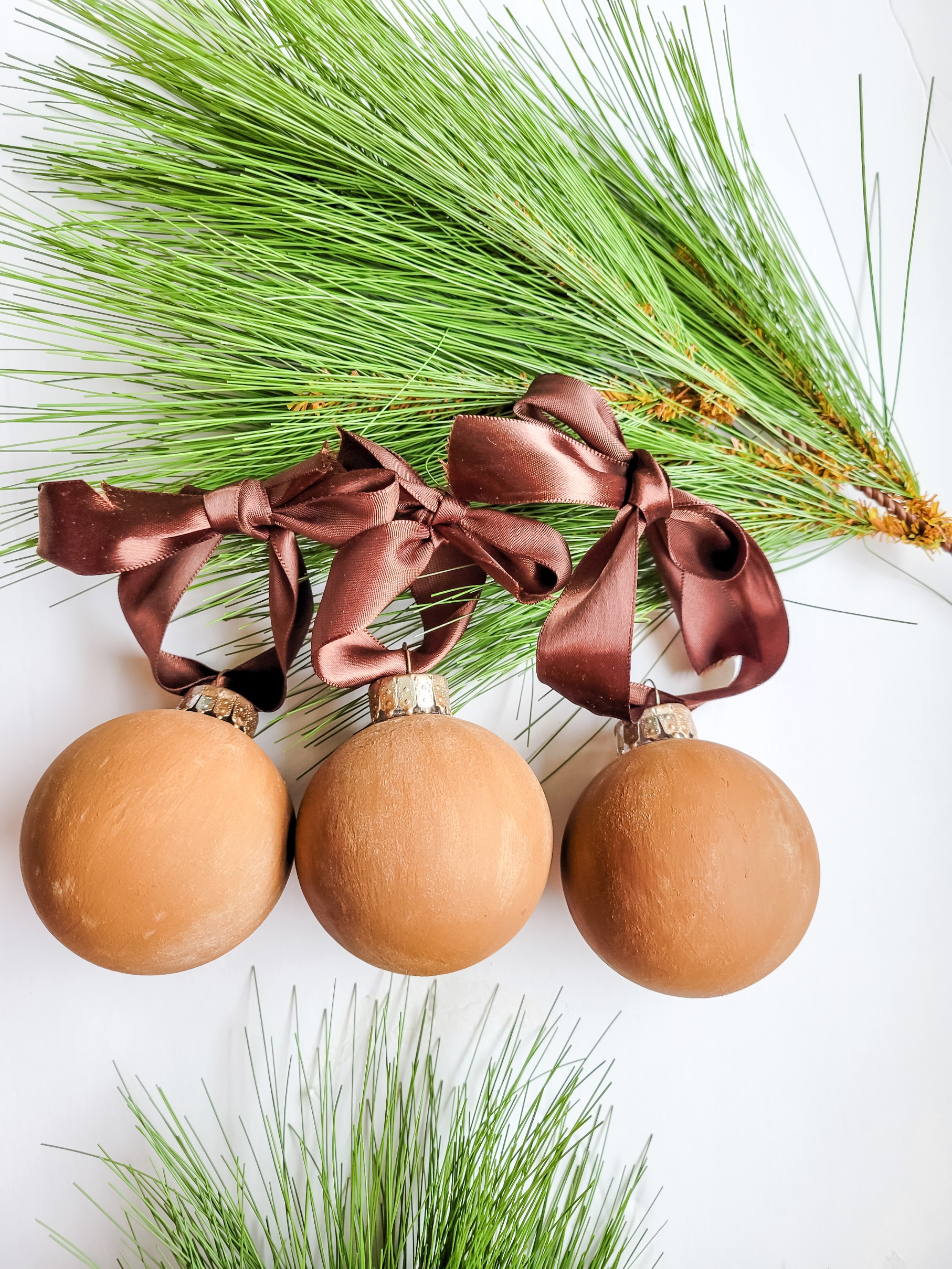 DIY Matte Christmas Ornament Using Baking Soda — Peony Street