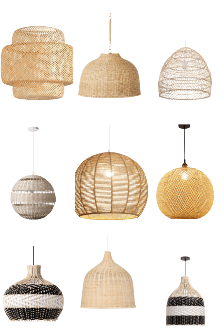 Modern Boho Light Fixture Ideas — Peony Street